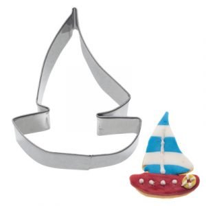 Sailing Boat Shaped Cookie Cutter 6cm - Fireworks