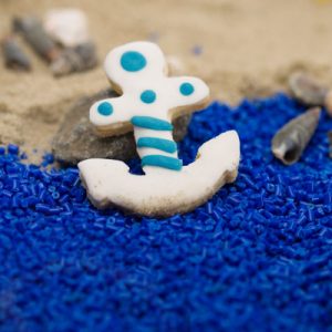Anchor Shaped Cookie Cutter 8cm - Fireworks